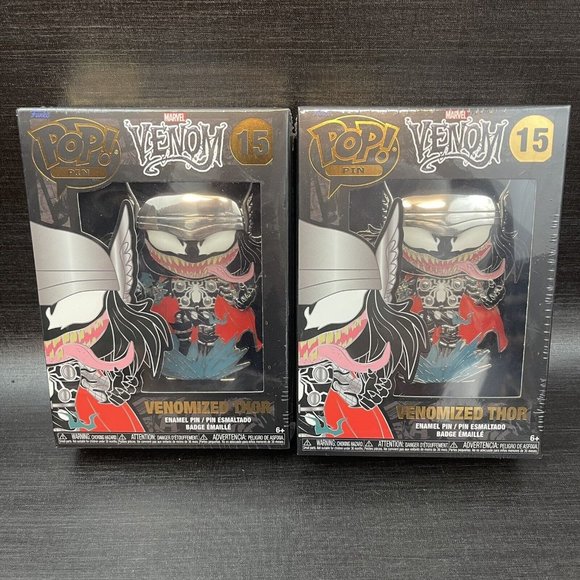 Funko | Toys | Funko Pop Pin Venomized Thor Pin 5 Enamled Lot Bundle ...